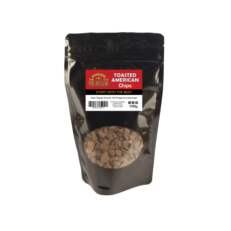 PD Toasted American Oak Chips 100g – Hauraki Home Brew