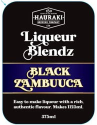 Black Zambuuca Liqueur Blendz – Hauraki Home Brew