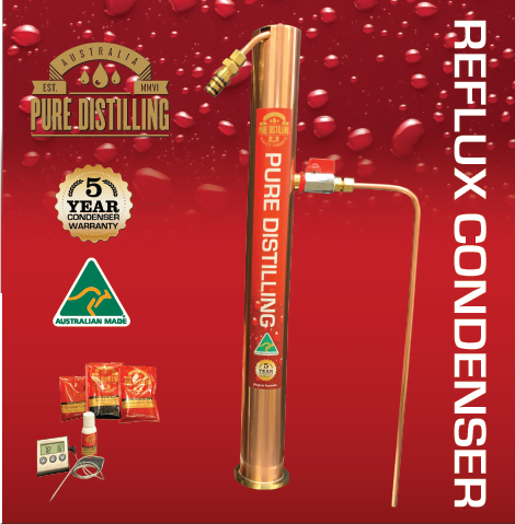 Reflux Condenser -Copper (PD) – Hauraki Home Brew