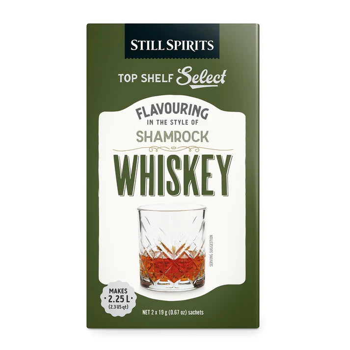 Top Shelf Select Shamrock Whiskey -Special 5 packs only – Hauraki Home Brew