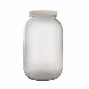 4 Litre Glass Jar with Cap (PD) ***Please read shipping conditions ...