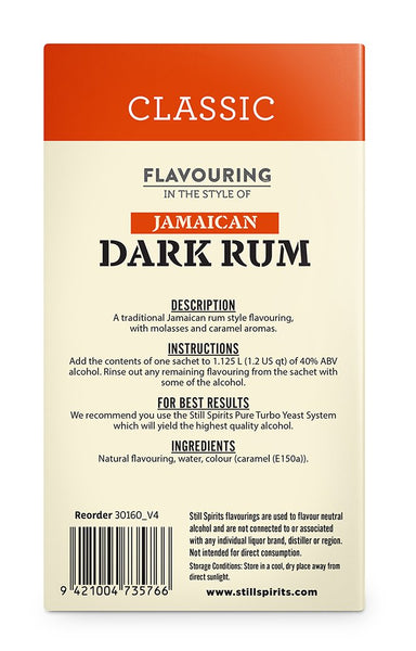 Top Shelf Select Jamaican Dark Rum – Hauraki Home Brew